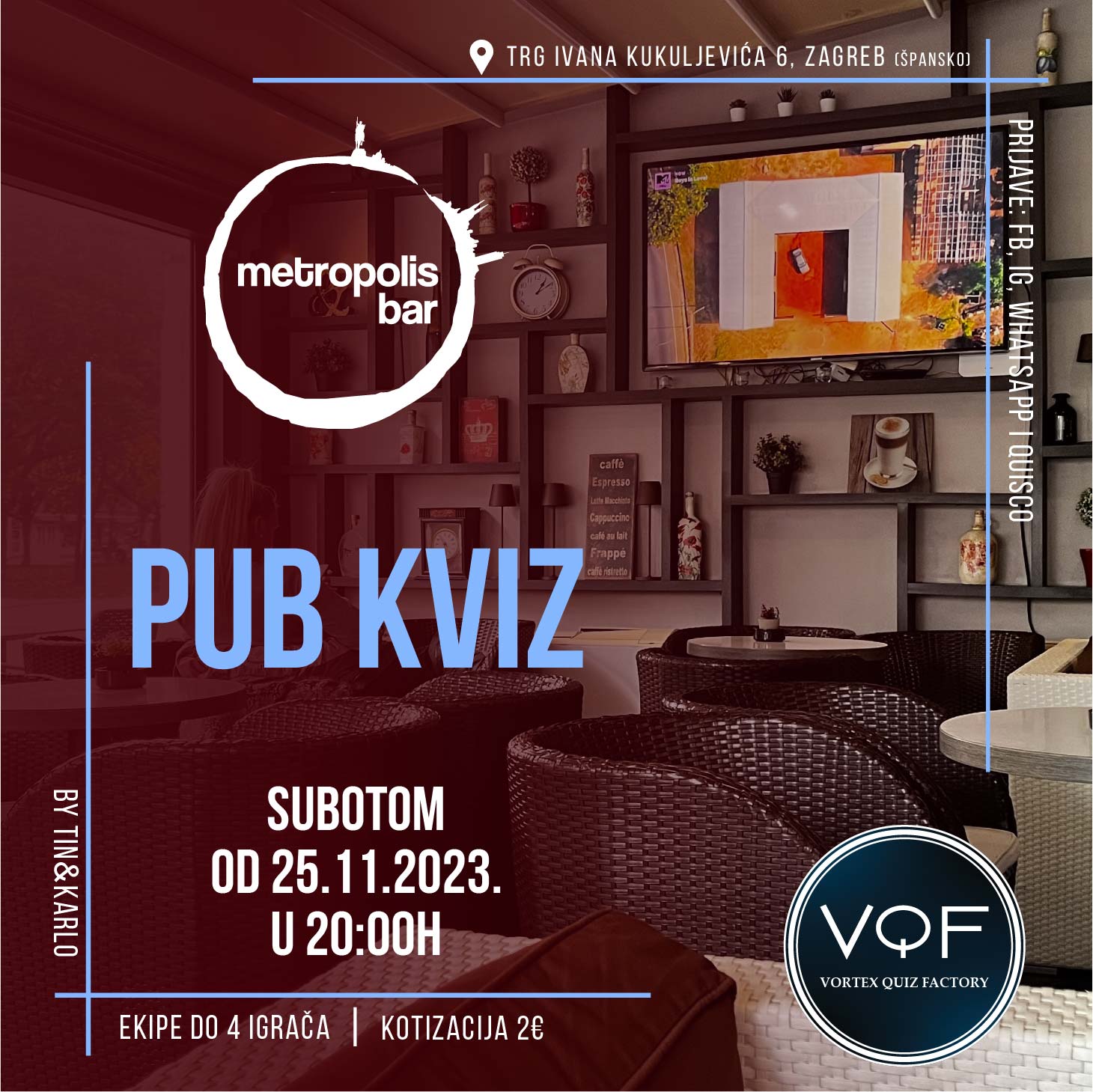 Metropolis kviz – Vortex Quiz Factory